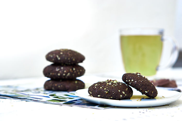 Vegane Hanf-Cookies ohne Zucker – Konfetti Küche